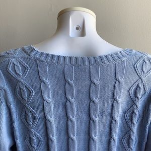 A&E | Sweaters | Soft Blue Knit Sweater | Poshmark